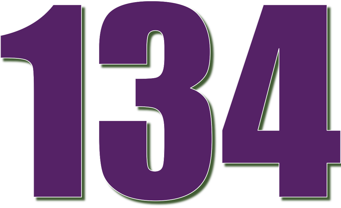 134 