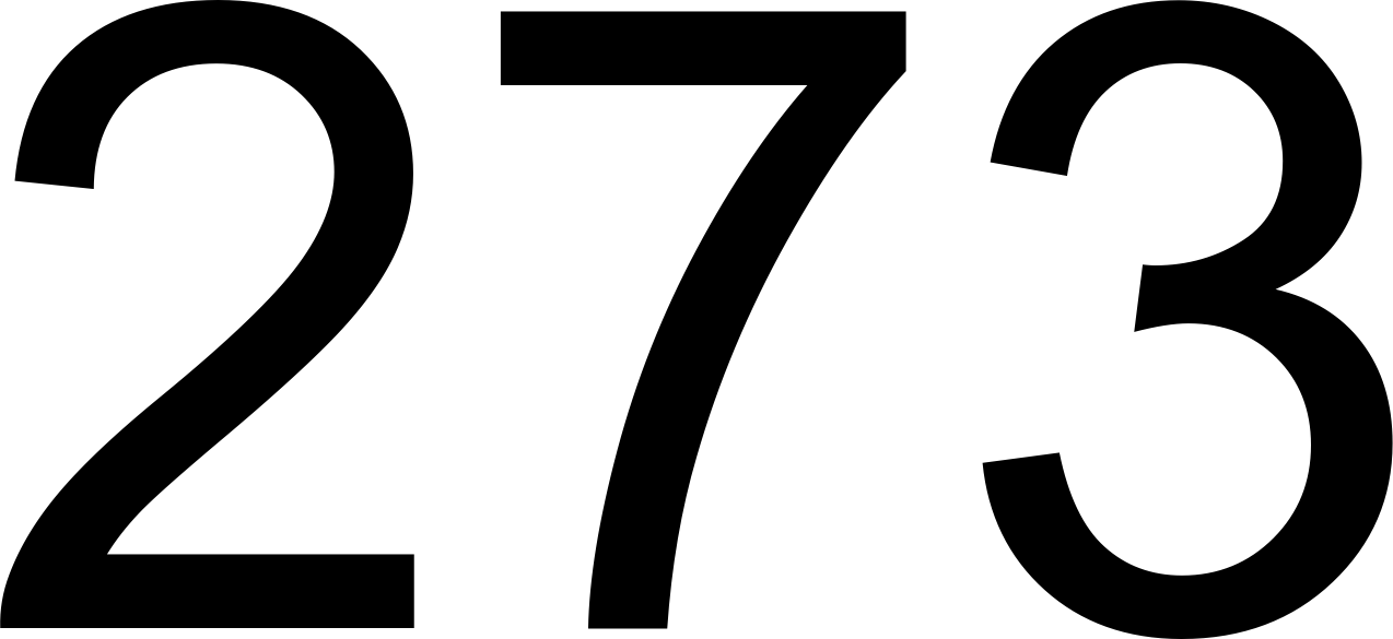 273 273