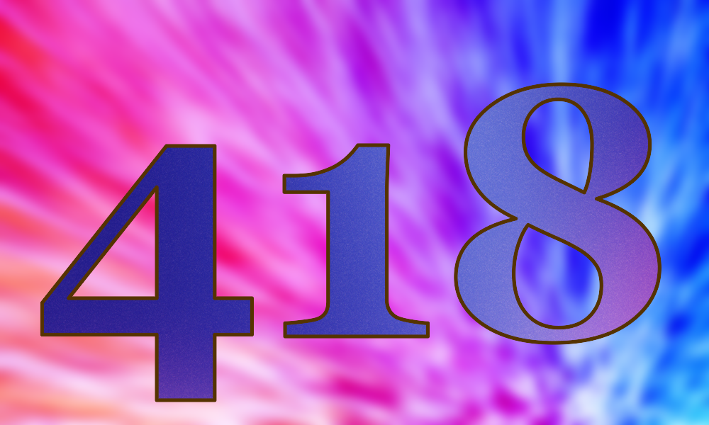418 