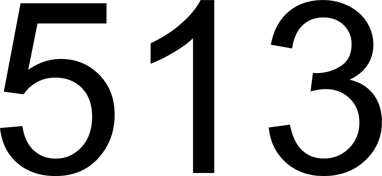 513 