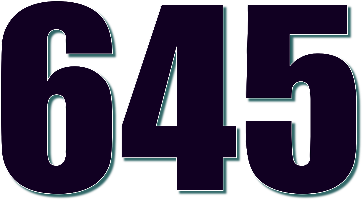 645 