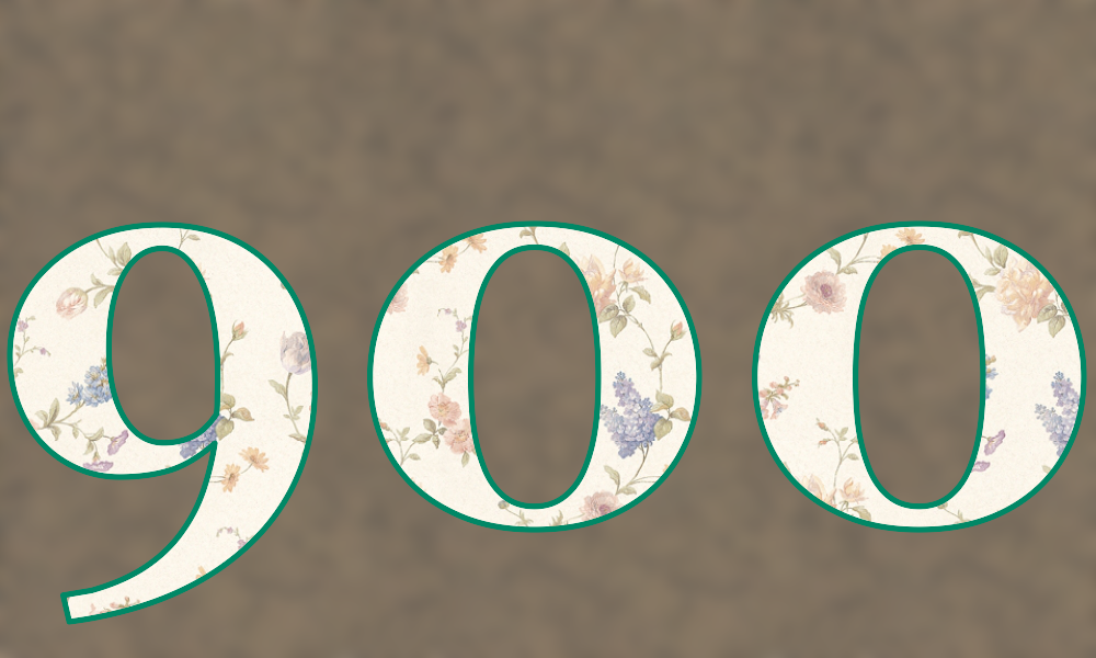 900 